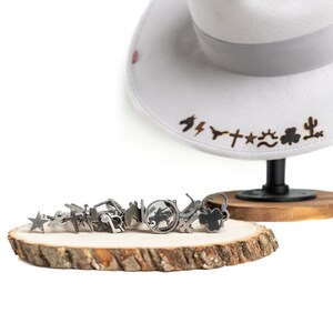 Mini 3/4 Branding Irons Assorted Characters for - Etsy