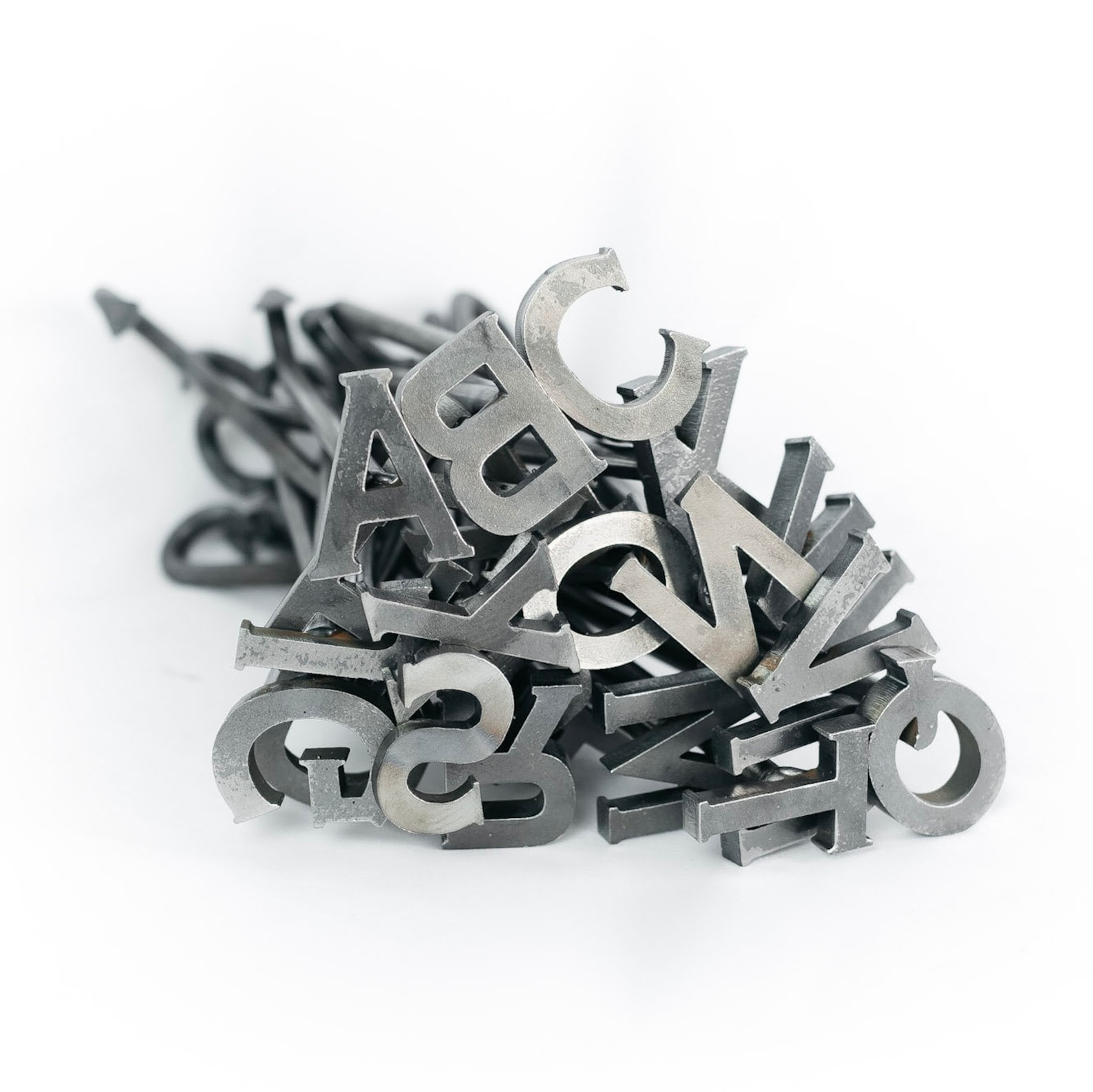 A-Z Alphabet Branding Irons - 2" Tall - 26 Letters - Custom Cowboy ...