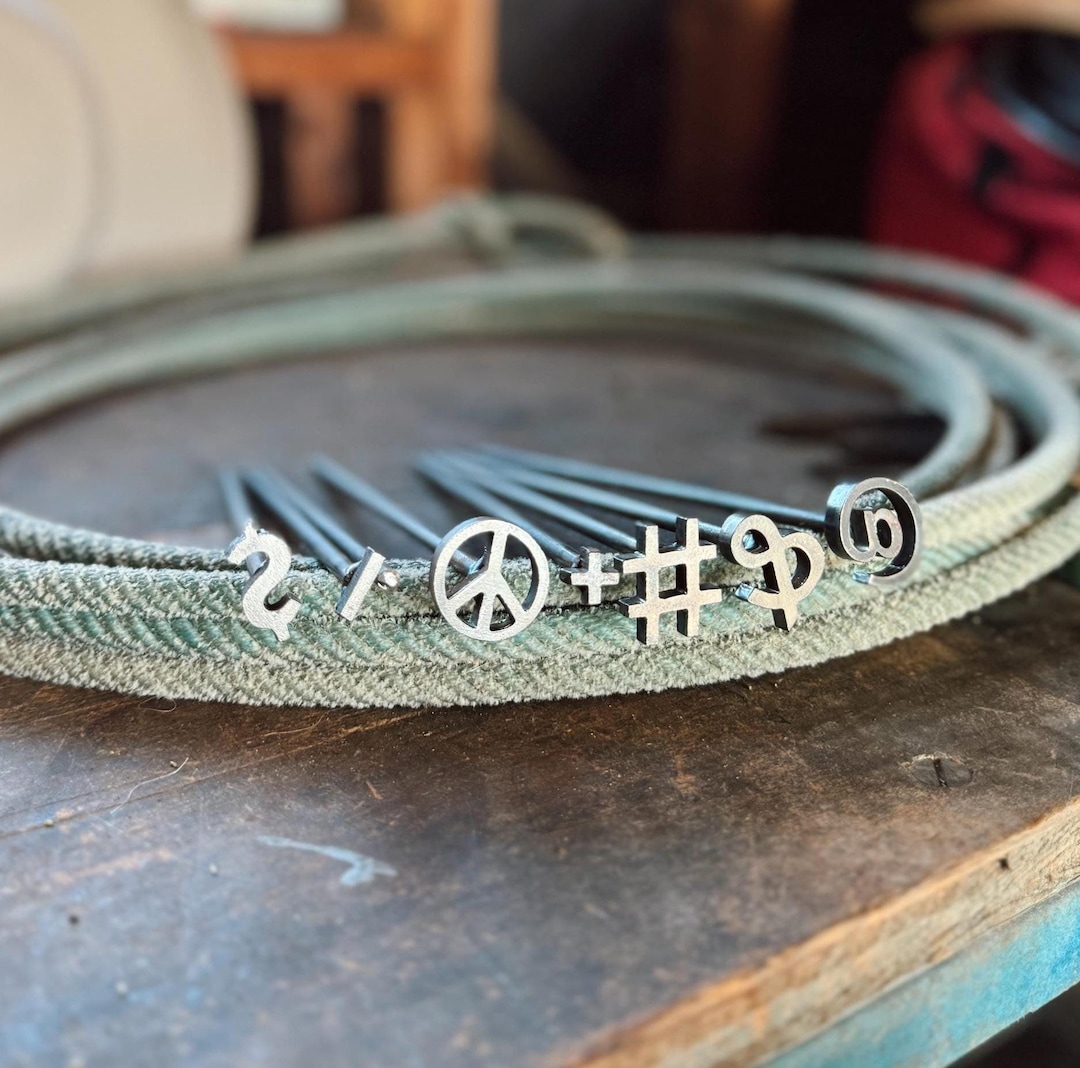 Mini Branding Irons - Symbols Collection - 8 Ct - Etsy