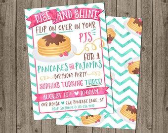 Pancakes and pajamas | Etsy