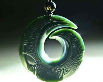 Jade necklace men | Etsy