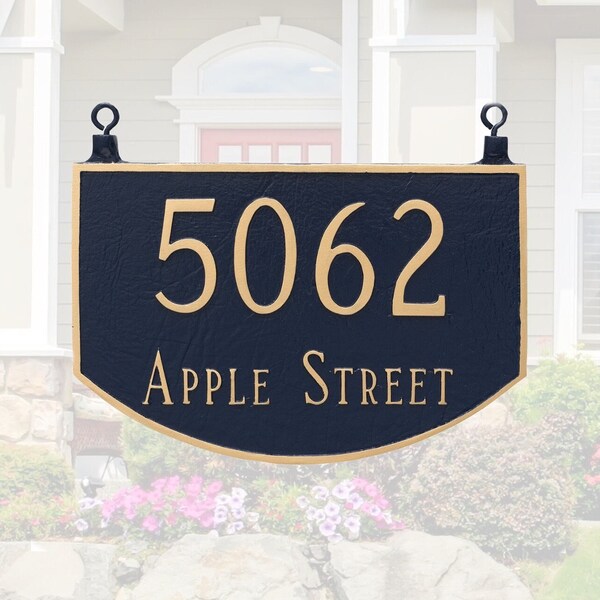 Hanging Address Sign - Etsy