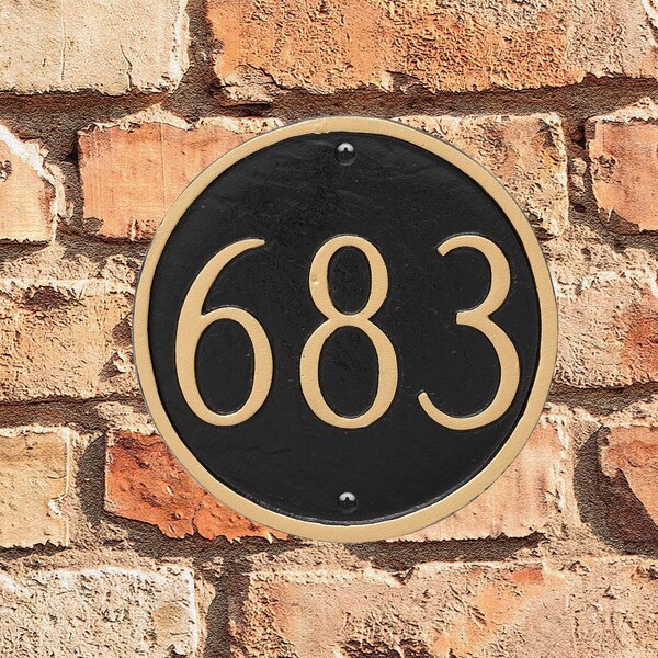 Custom Aluminum Circle Sign - Etsy