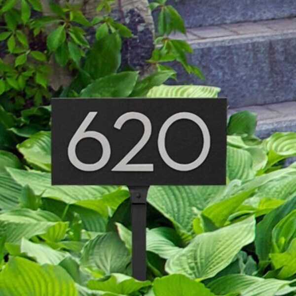 House Numbers Yard Sign - Etsy