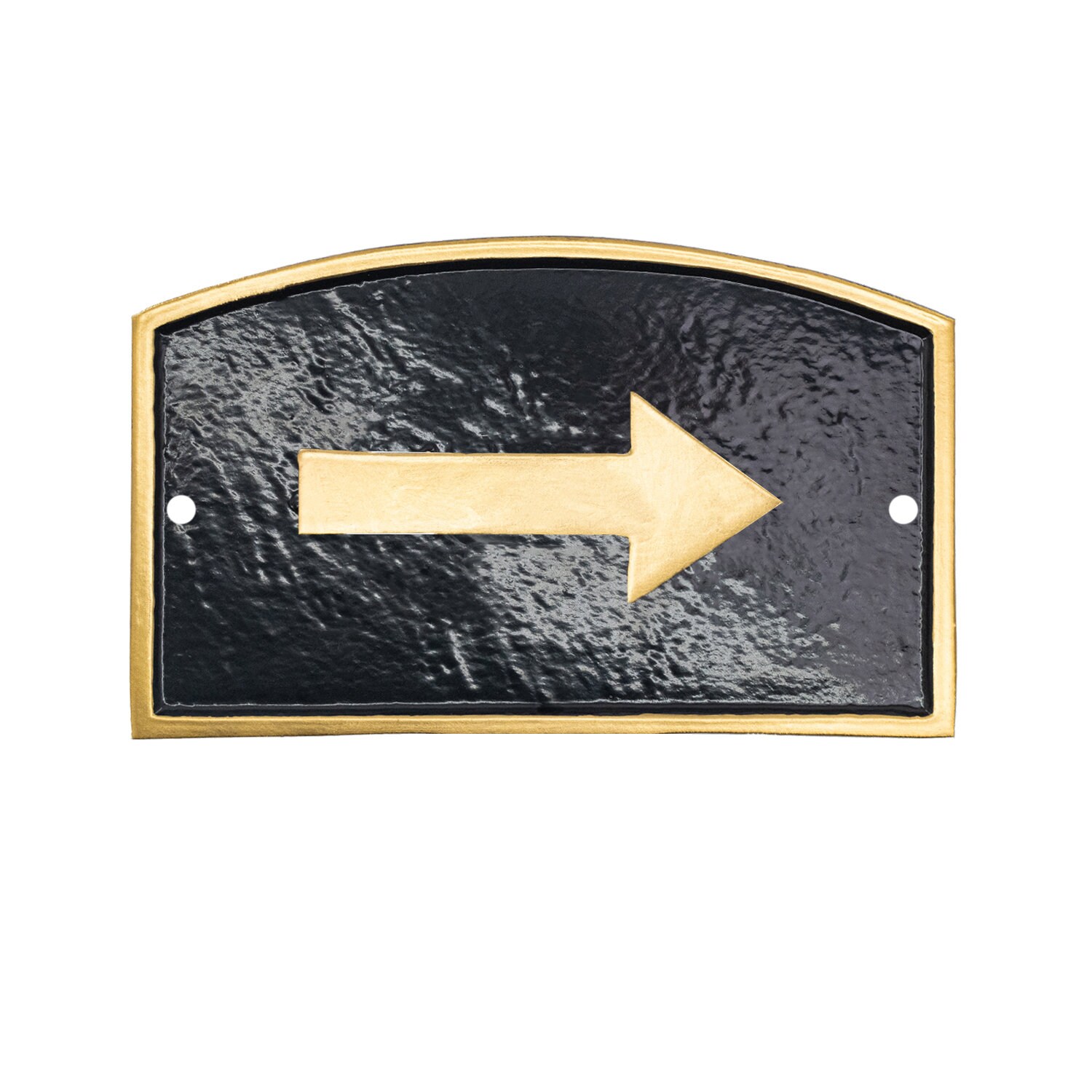 Right Arrow Arch WALL or LAWN Statement Plaque Sign, Directional Sign ...
