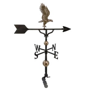 Deluxe Eagle Weathervane, Bald Eagle Weathervane, Patriotic Home Decor ...