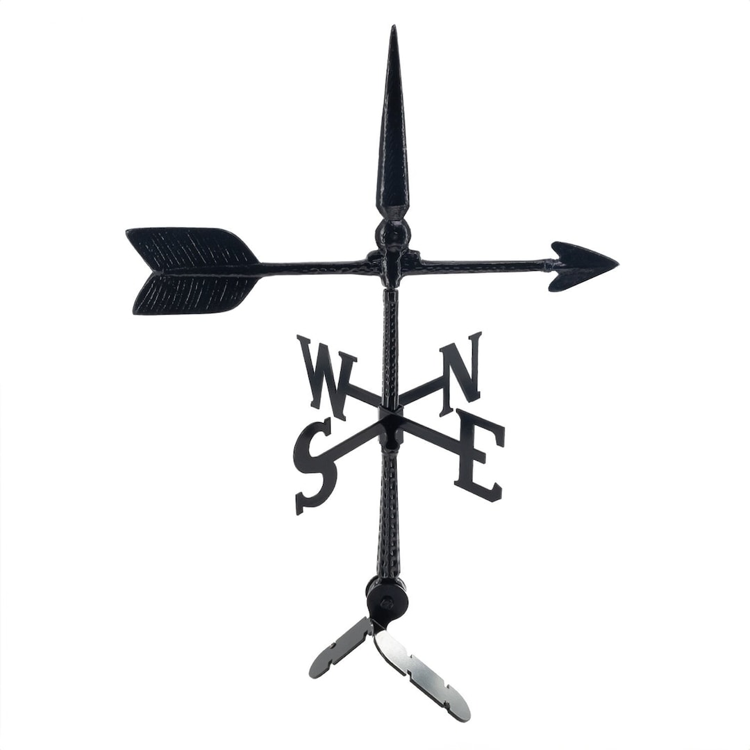 Spear Weathervane, Outdoor Weather Vane With Ornament, Roof Metal Decor ...