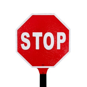 Stop Sign - Cast Metal Stop Sign - High Quality Stop Sign - WALL or ...