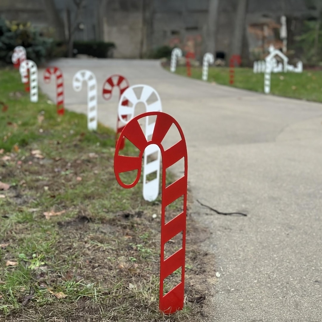 Candy Cane, Outdoor Decor, Candy Cane Christmas Decorations, Outdoor ...