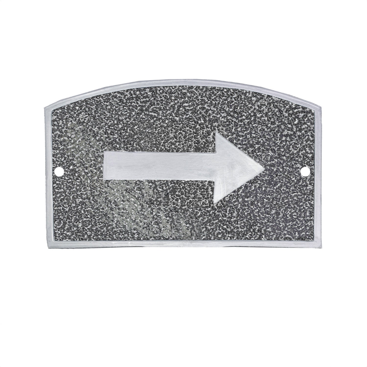 Right Arrow Arch WALL or LAWN Statement Plaque Sign, Directional Sign ...
