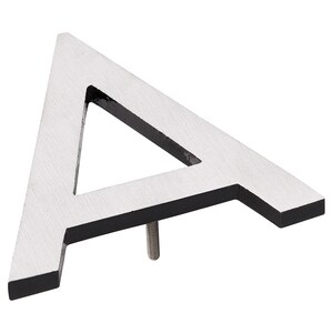 12 Inch Modern House Numbers & Letters, 15 Color Options, Easy to ...