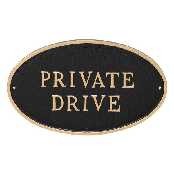 Private Drive Sign - Etsy