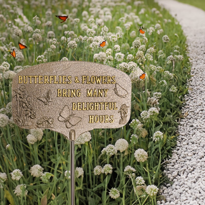 Butterfly Garden Sign - Etsy