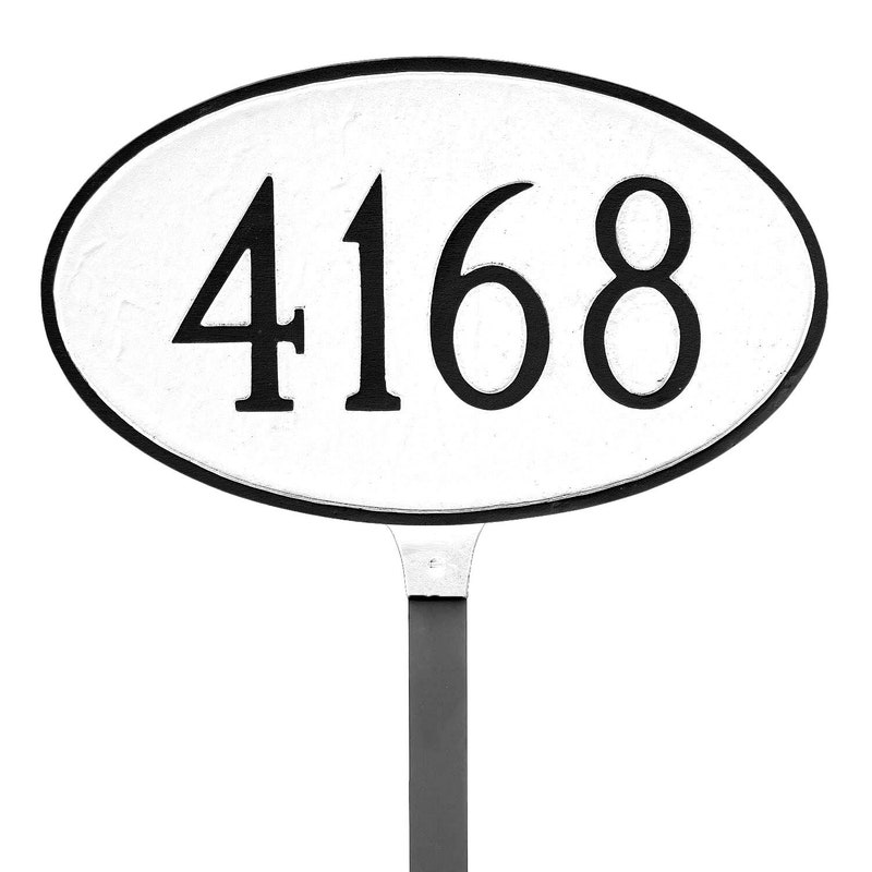 House Number Yard Sign - Etsy