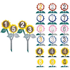 Flower Address Sign - Sunflower Address Lawn Sign - Daisy Address Sign ...