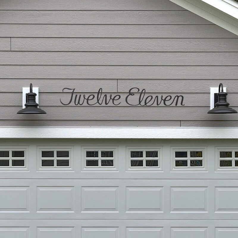 Colonial House Numbers - Etsy