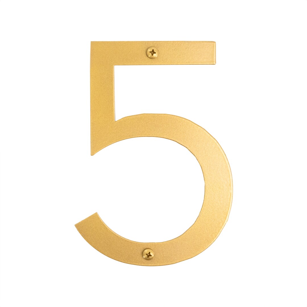 8 Inch Modern Floating House Numbers for Outside - Home Address Numbers ...