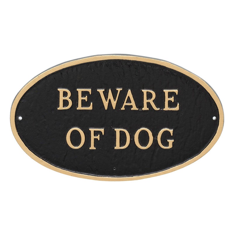 Beware Signs - Etsy
