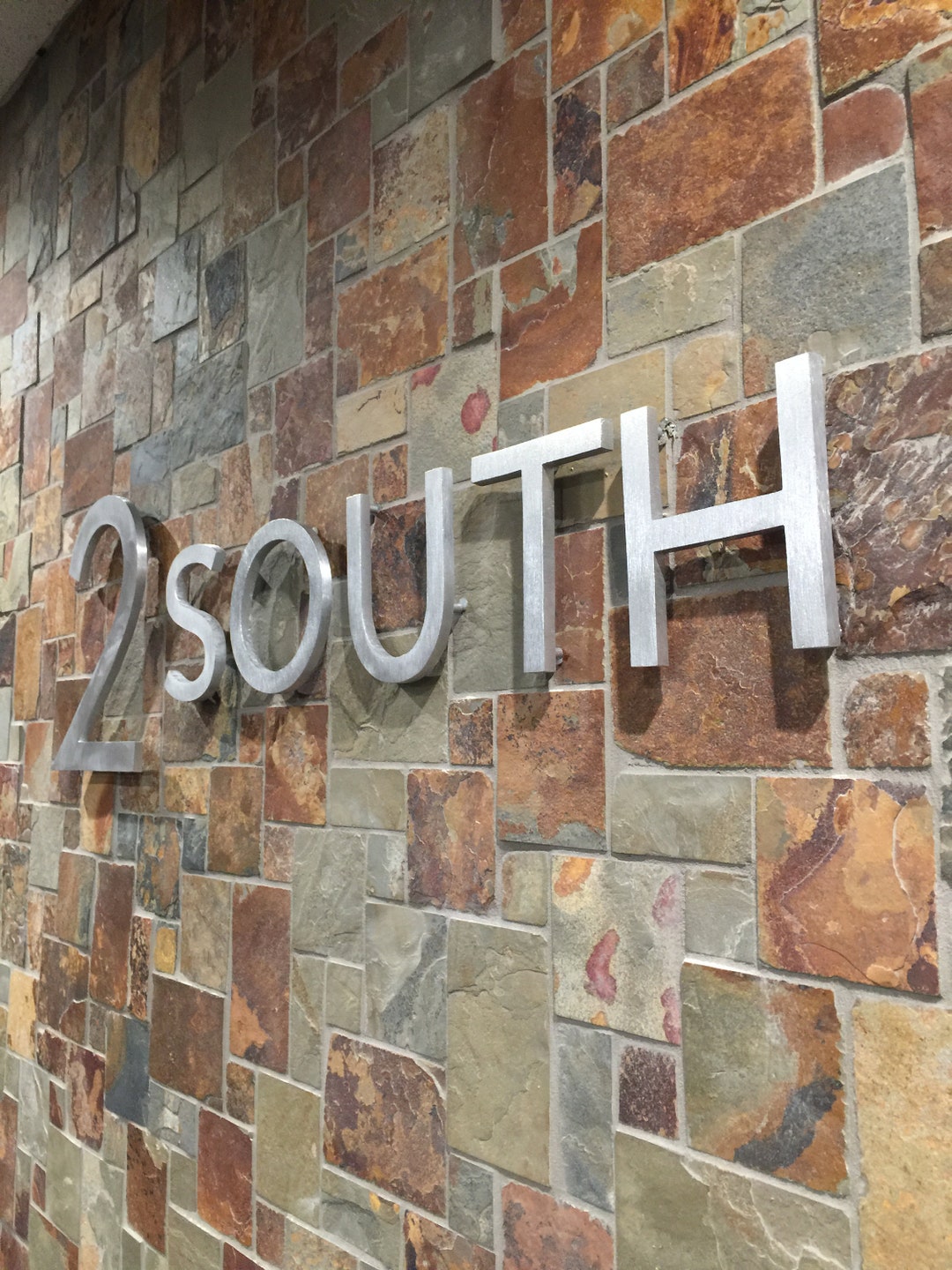 10 Inch Modern House Numbers & Letters, Floating or Flush, Durable ...