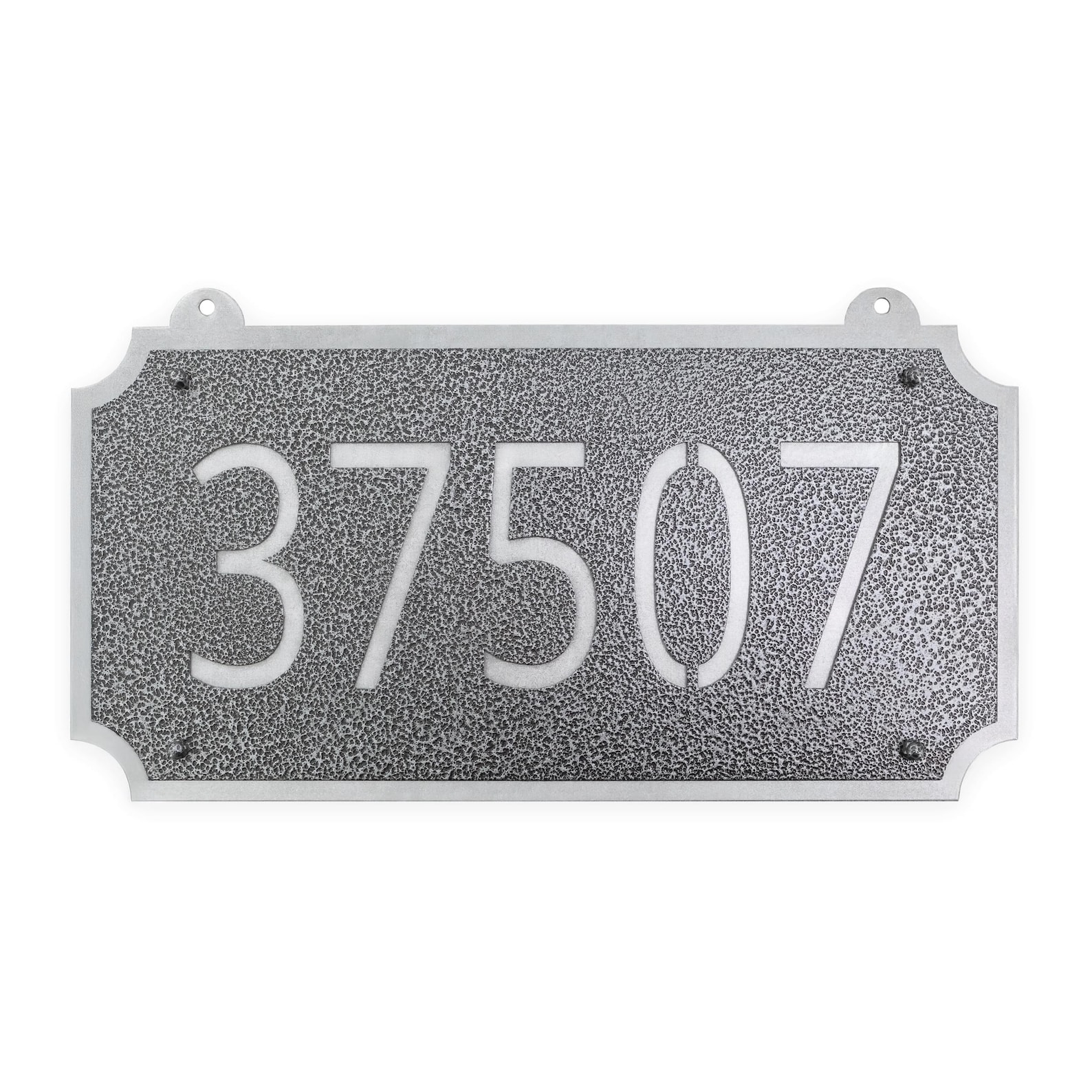 Double Sided Address Sign - Two-sided Hanging House Number Plaque - 26 ...