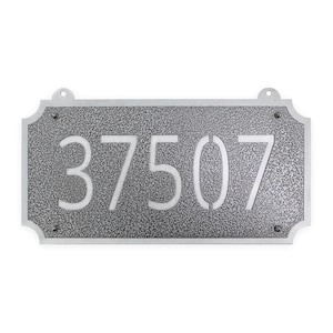 Double Sided Address Sign - Two-sided Hanging House Number Plaque - 26 ...
