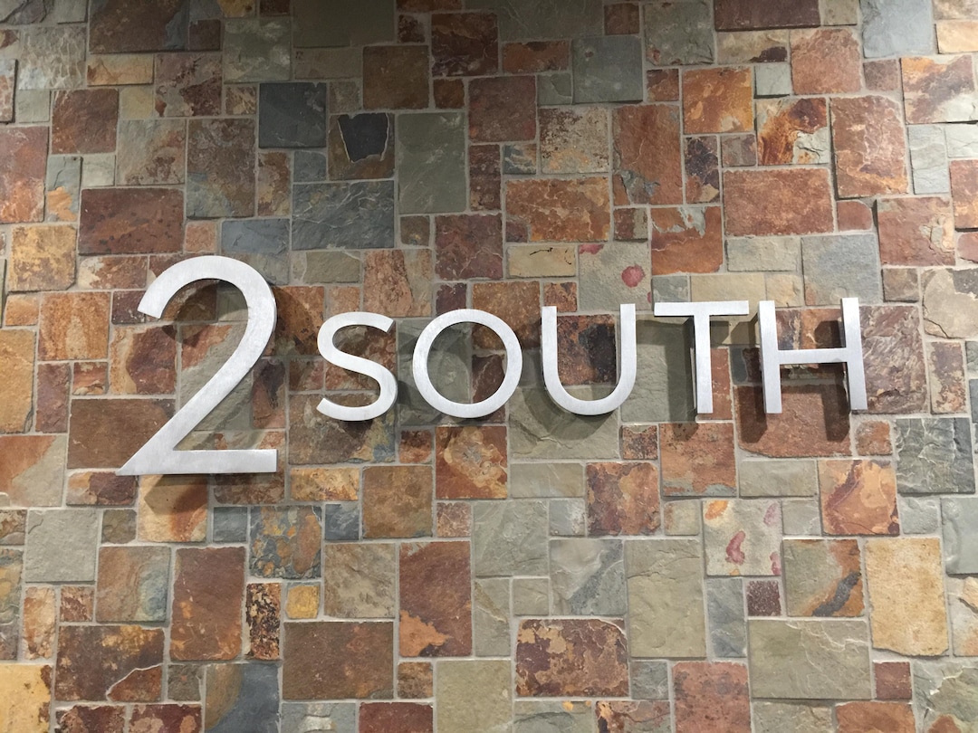 24 Inch Modern House Numbers & Letters, Floating or Flush, Durable ...