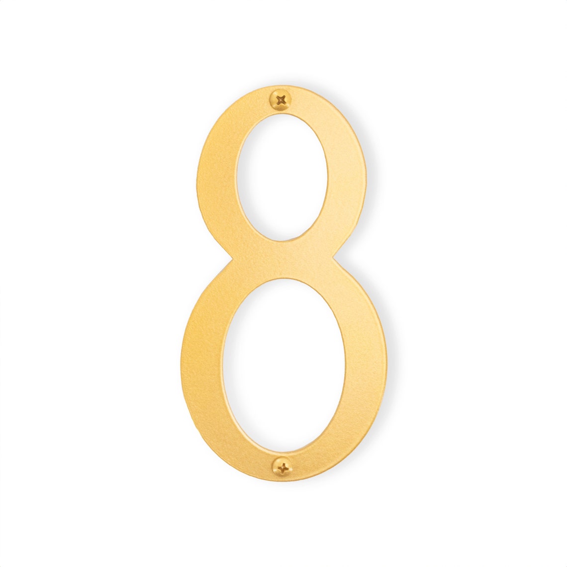 6 Inch Tall Floating House Numbers for Outside - Home Address Numbers ...