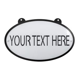 Double Sided Address Sign - Two-sided Hanging House Number Plaque - 26 ...