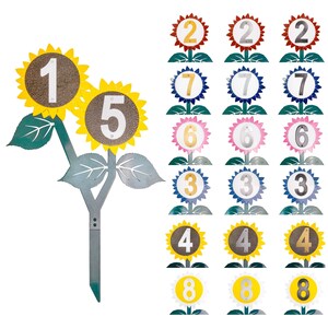 Flower Address Sign - Sunflower Address Lawn Sign - Daisy Address Sign ...