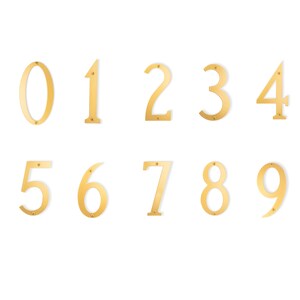 16-inch-tall Floating House Numbers for Outside - Home Address Numbers ...