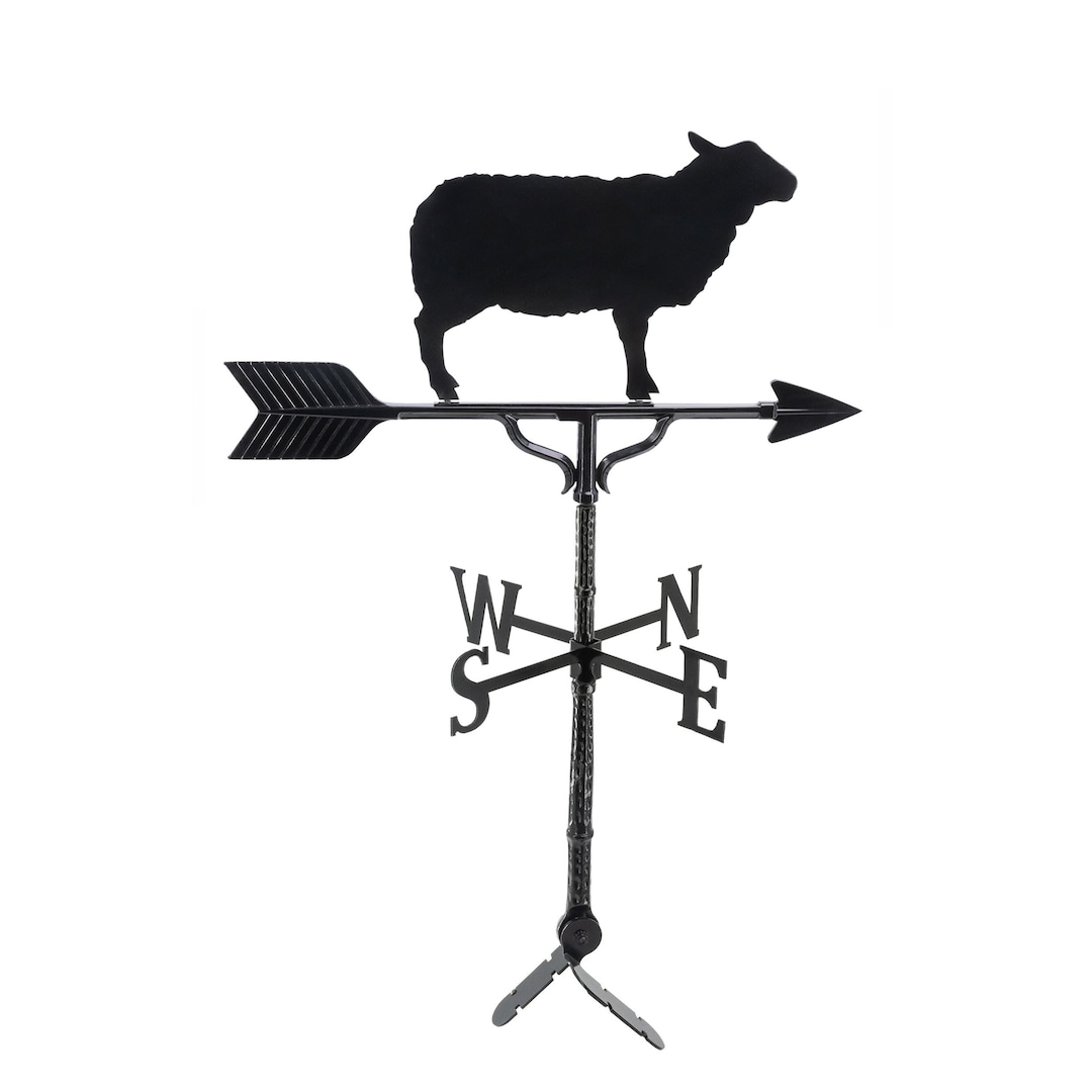 Sheep Weathervane, Roof Mount Included, Farm Decor, Large Sheep ...