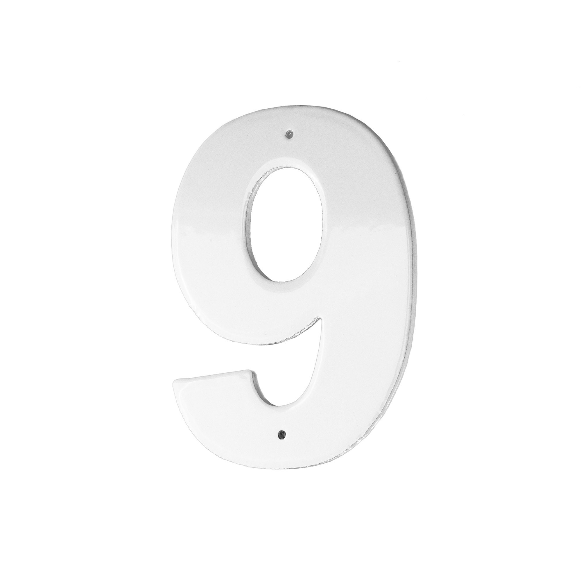 6 Inch Helvetica House Numbers, Premium Finish Color Options ...