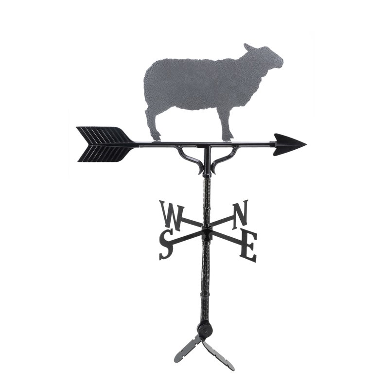 Sheep Weathervane, Roof Mount Included, Farm Decor, Large Sheep ...
