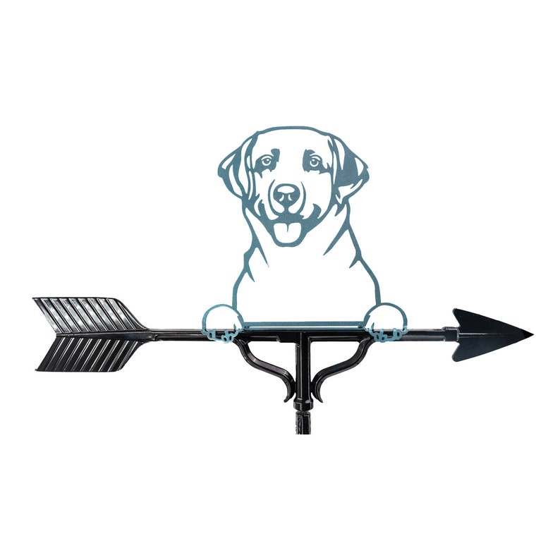 Custom Dog Weathervane, Dog Breed Wind Vane, 14 Ornament Color Options ...