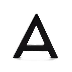 3 Inch Modern House Numbers & Letters, Floating or Flush, Durable ...