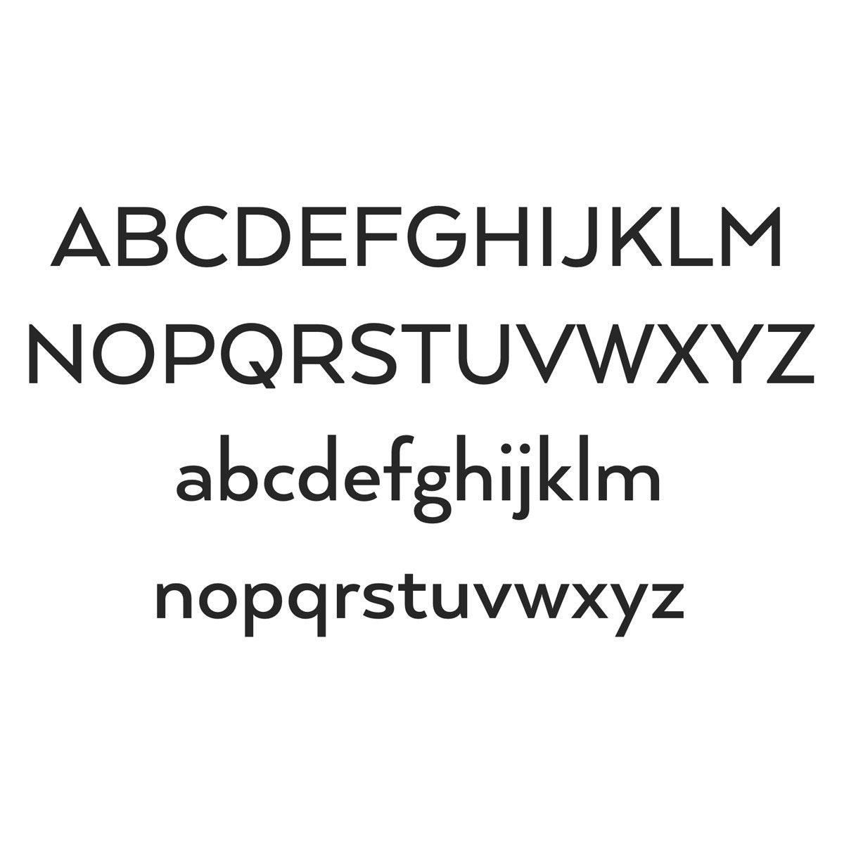 3 Inch Modern House Numbers & Letters, Floating or Flush Mount ...