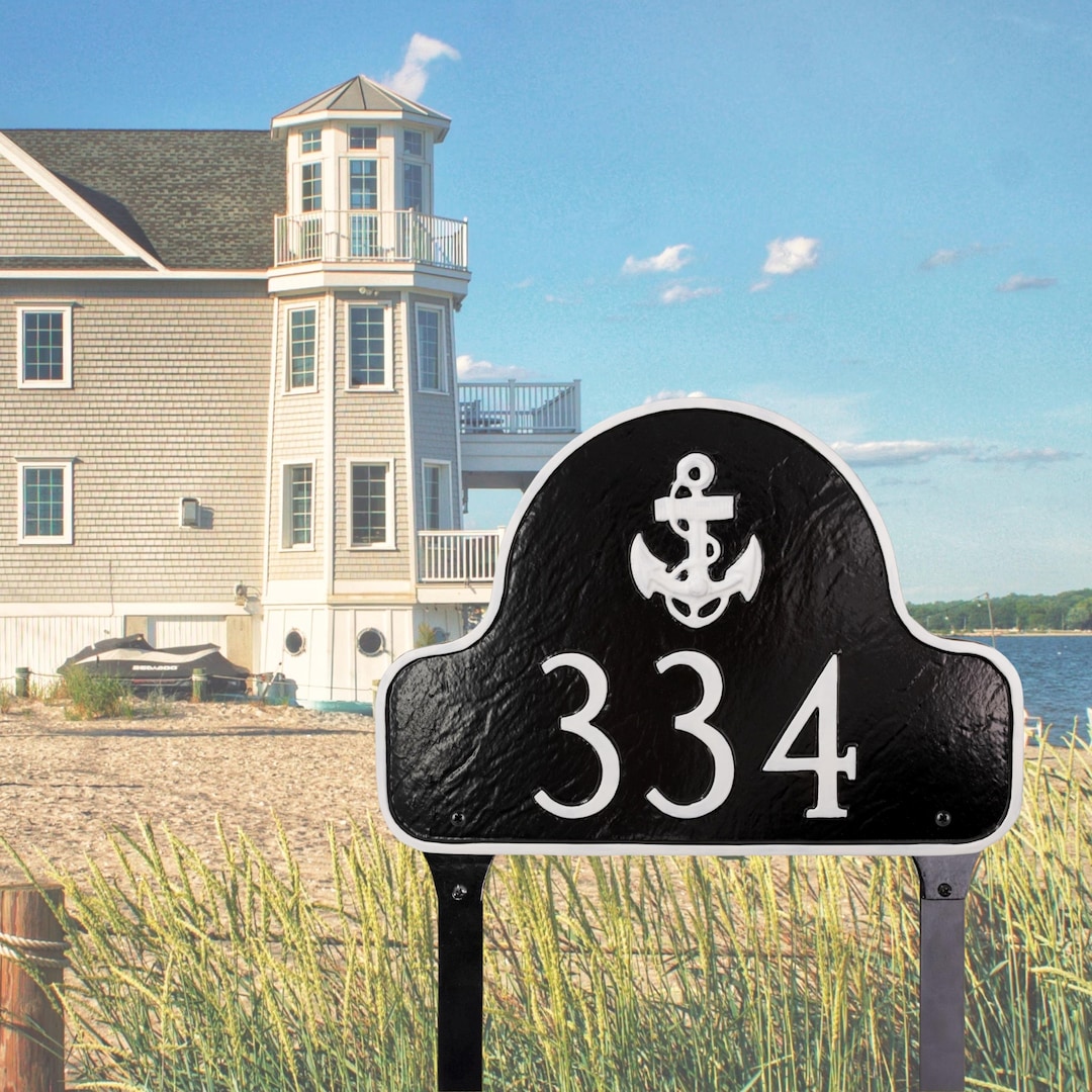 Sailboat Wall or Yard Plaque Signs - Lake House Decor - Custom Metal ...