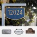 Double Sided Address Sign - Two-sided Hanging House Number Plaque - 26 ...