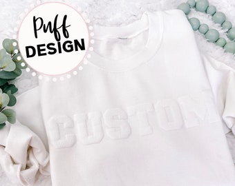 Custom Puff Design Embossed Design Customized Unique Christmas Gift ...