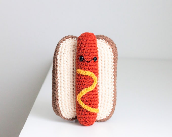 PDF Crochet Pattern - Hot Dog Scarf - Etsy Canada