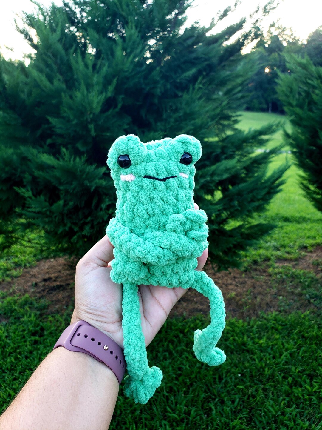 Leggy Froggies and Baby Froggies- Crochet Frogs - Amigurumi Plushie ...