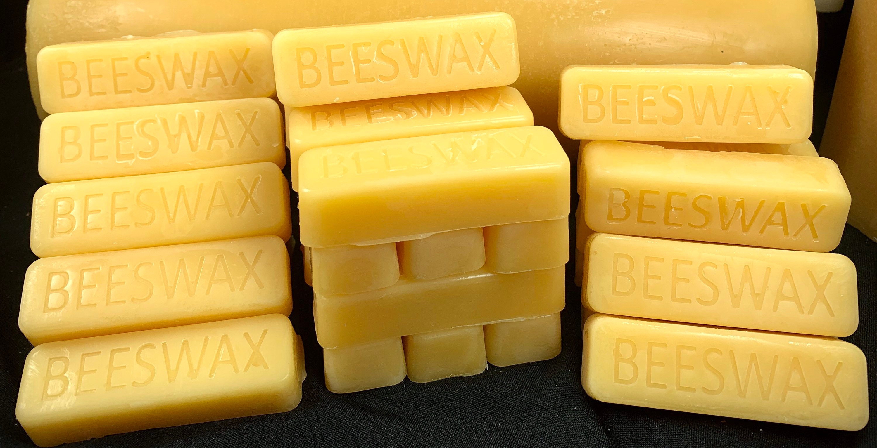 Barre de cire d'abeille, matériel de fabrication de bougies, outils de ...