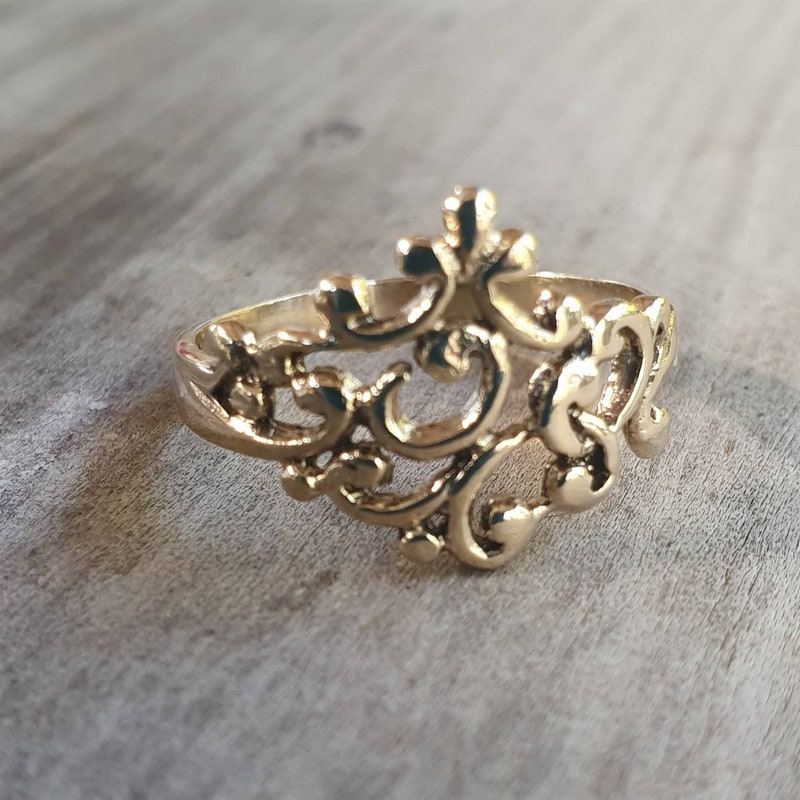 Scroll Rings - Etsy