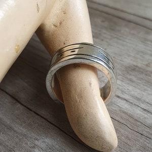 Skater Ring,sterling Silver, Skate Board Rider Ring,skater Wedding Ring ...