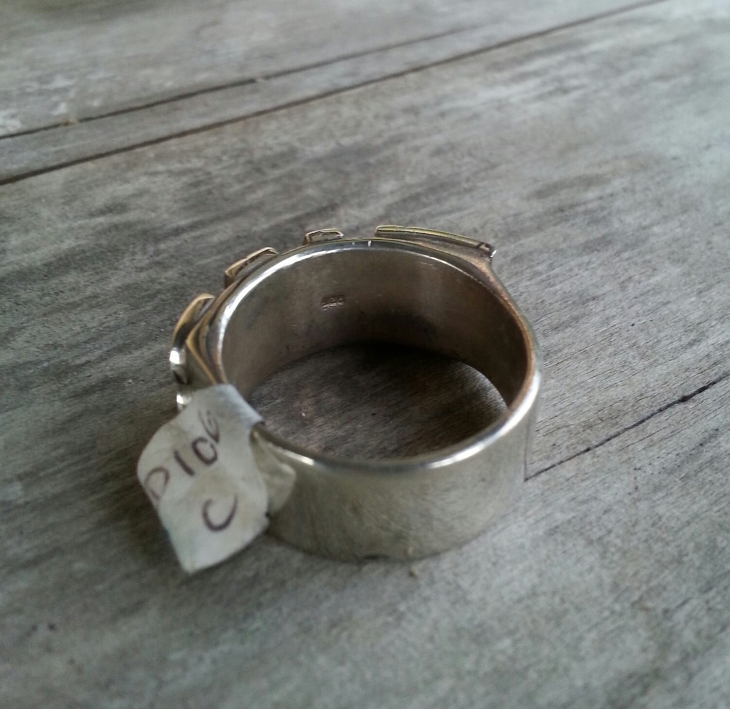 ELVIS Ring Unisexsterling Silverwide Band Wedding - Etsy
