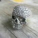 Large Skull Ring, Bling, Gangster, Sterling Silver, Steampunk ,gothic ...