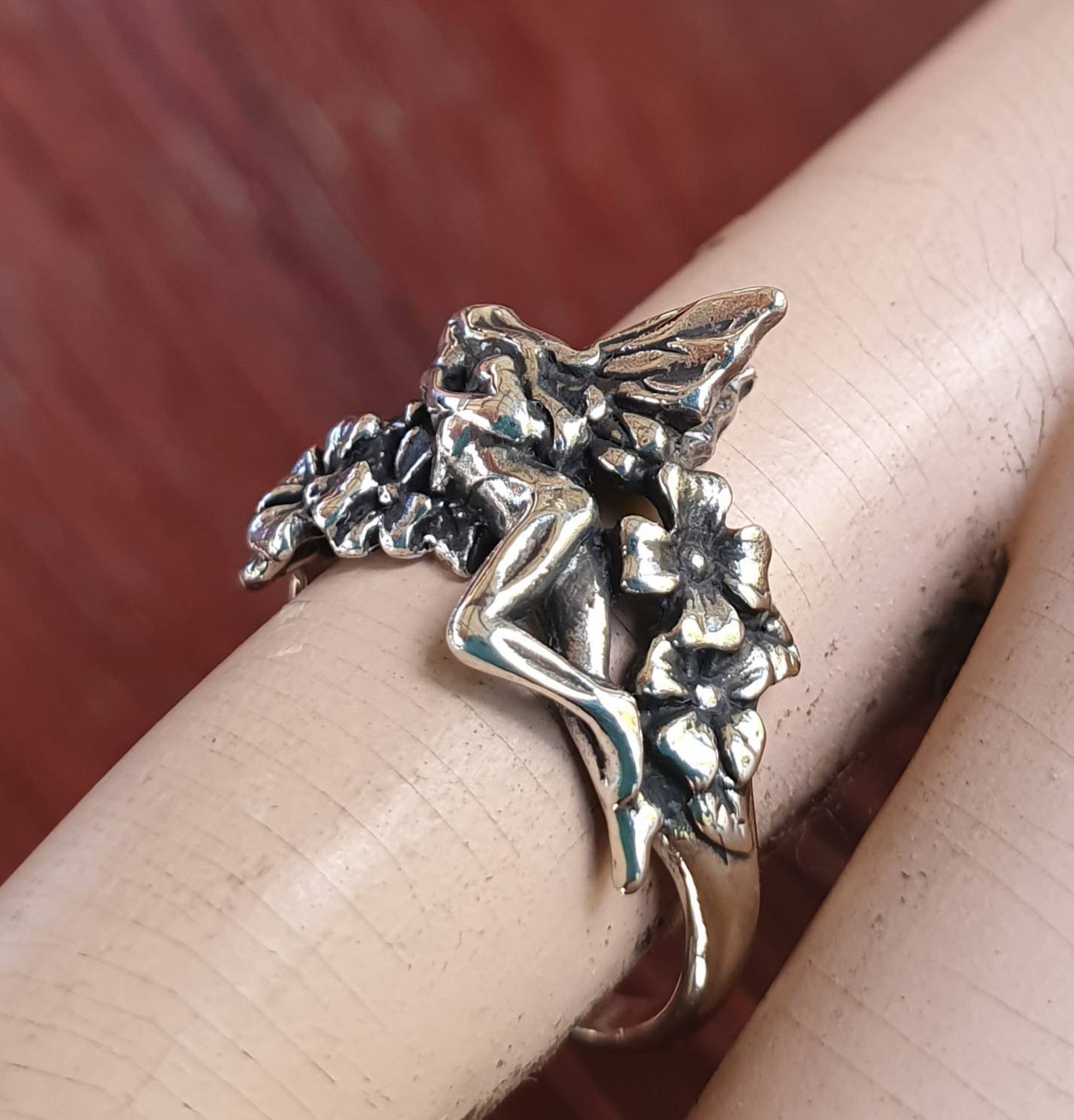 Small Fairy Ring Pixiewoodlandnew Age Fantasy Sterling - Etsy