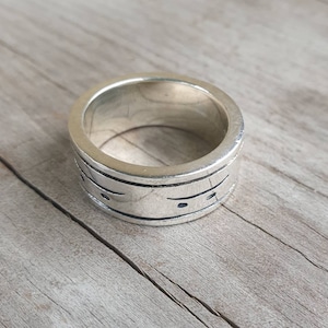 Skater Ring,sterling Silver, Skate Board Rider Ring,skater Wedding Ring ...