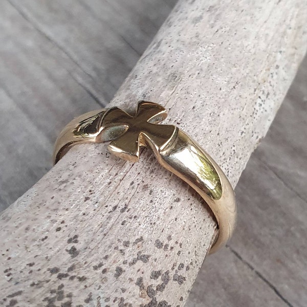 Cross Ring - Etsy