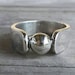 Solid Sterling Silver Ball Ring Wedding - Etsy